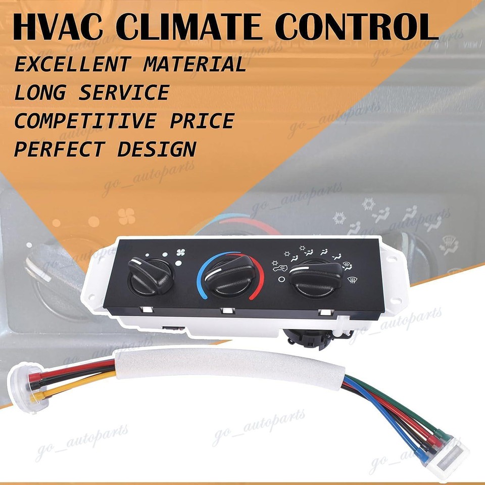 HVAC A/C & Heater Control w/ Blower Motor Switch 55037473AB For Jeep ...