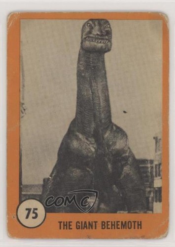 1961 Nu-Cards Horror Monsters Series 2 The Giant Behemoth #75 0w6 | eBay