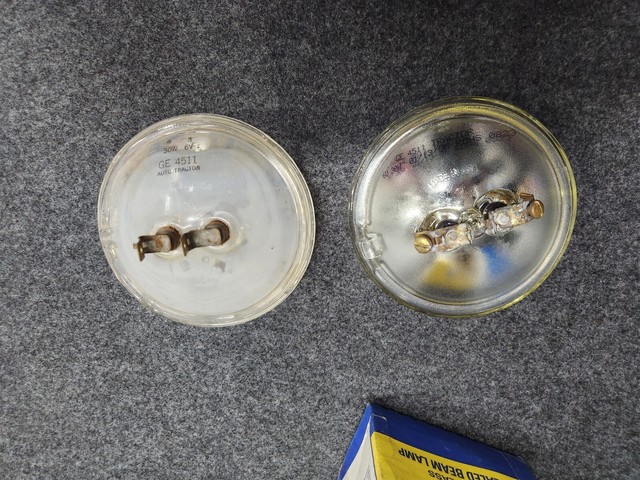 NOS 6 Volt 30 Watt GE 4511 Auto Tractor Headlight Lamp Vintage for sale ...