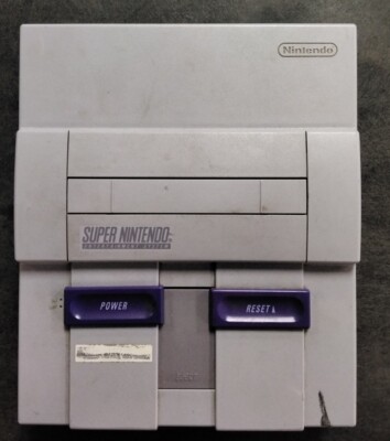 Super Nintendo SNES Console (For Parts / Not Working Console) | eBay
