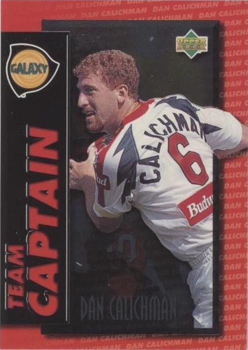 1997 Upper Deck Bandai MLS - Team Captain Dan Calichman #TC5 (RC) for ...