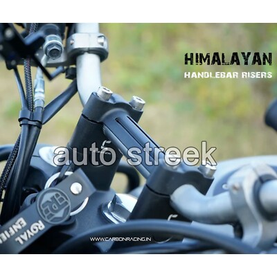 Fit For Royal Enfield Himalayan 411 Straight Aluminium Handlebar Riser ...