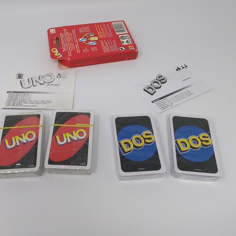 Mattel UNO & DOS Card Games | eBay