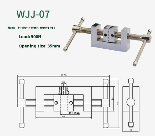 Test Fixtures Of Push-Pull Tester For Destructive Force Of Rubber,Wood ...