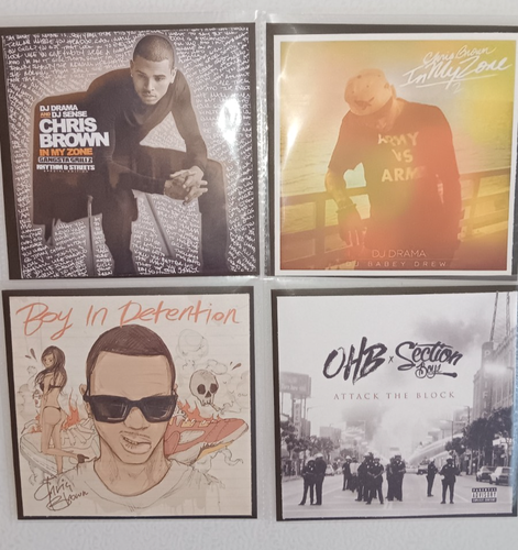 4 CD Lot R&B/Soul, Rap/Hip-Hop, Chris Brown (Mixtapes) [SEALED Mixtape ...