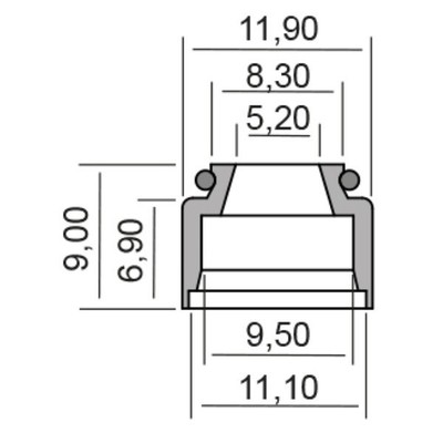 Oil Seal Valve RMS PZ1 Yamaha XVS1300A MIDNIGHT STAR 1300 2007 2008 ...