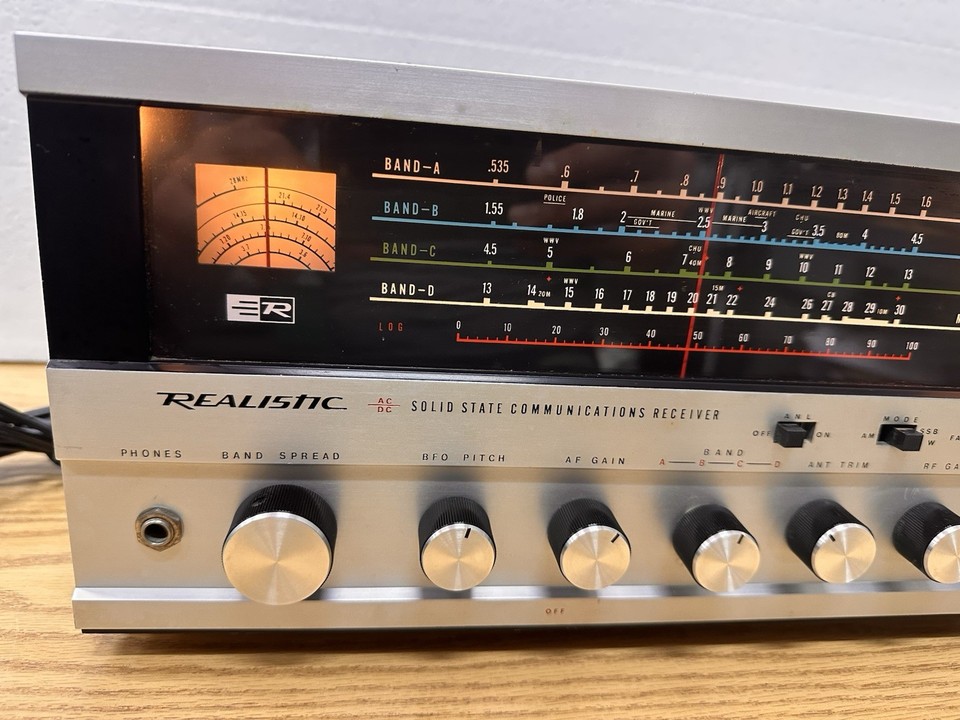 Vintage Realistic DX-150A Communications Receiver. Tested | eBay