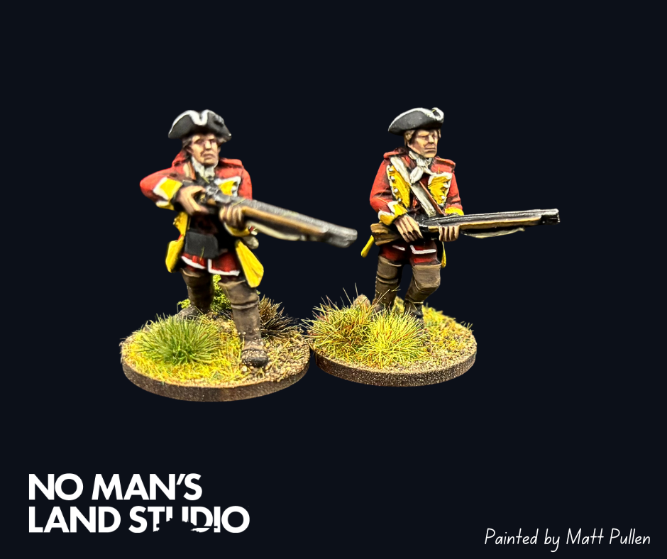 British Line Infantry 28mm French Indian War Miniatures Pro Painted ...