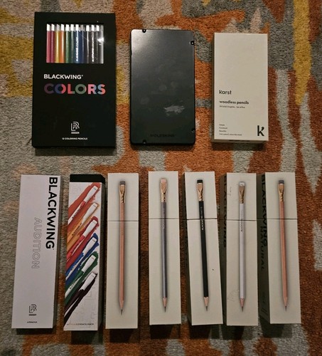 Large Lot Of Blackwing Brand New Pencils And Other Colored Sets. | eBay