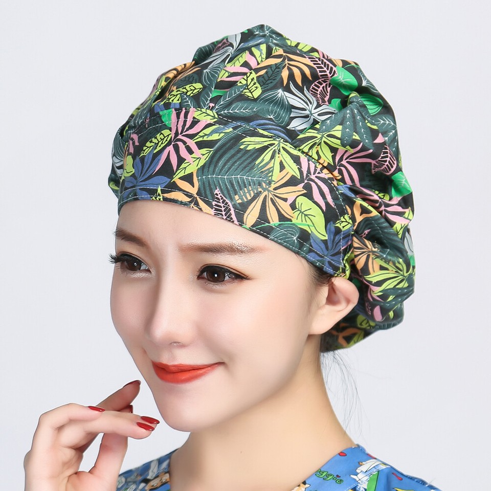 Women Men Unisex Working One Size Colorful Printed Hat/Cap New ...