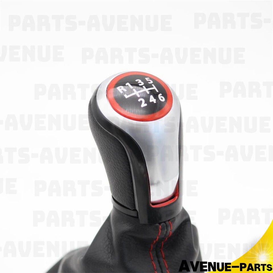 For VW Jetta GLI MK5 MK6 Golf 2005-2014 6 Speed Gear Shift Knob PU ...
