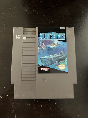 SILENT SERVICE NES CARTRIDGE ONLY | eBay