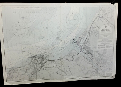 1900-Now - Vintage British Admiralty Chart Map England