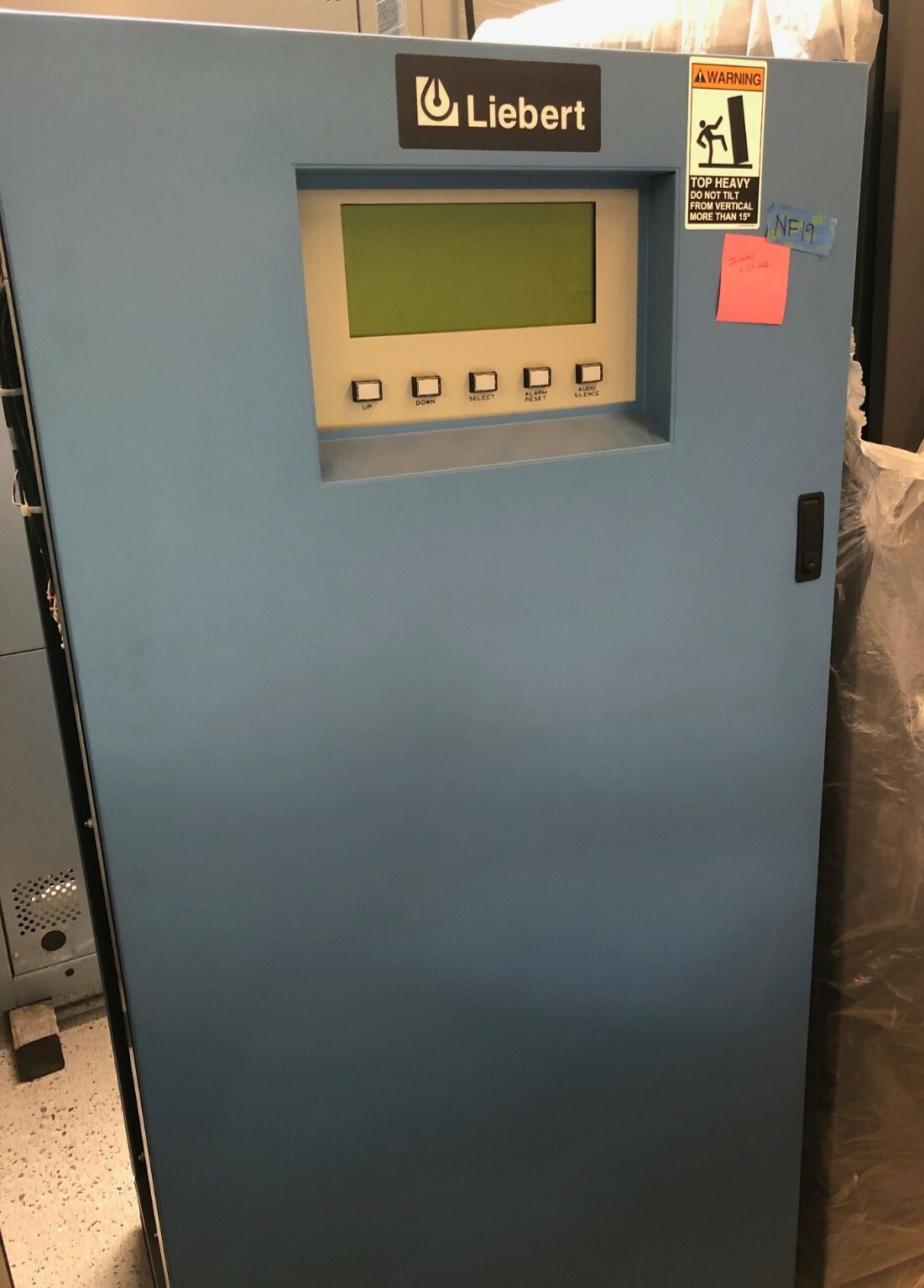 Liebert Static Transfer Switch, Part #02-798100-64 with (5) breakers ...