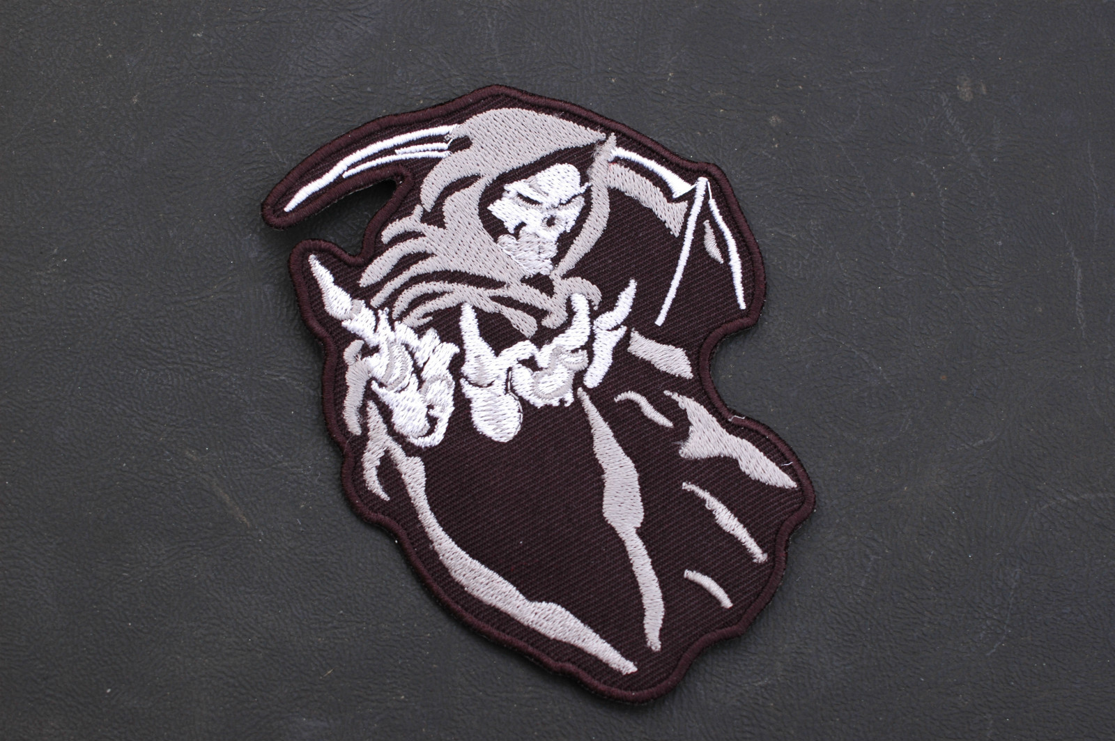Grim Reaper- Vel-cro Patch Biker Rocker Ace Cafe Ton Up Boys No299a ...
