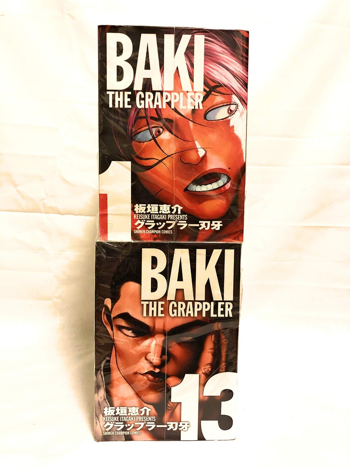 Grappler Baki Vol.1-24 Complete set Full version Comics Manga Keisuke ...