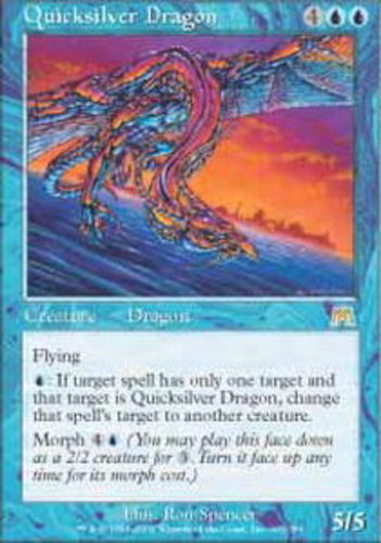 MTG - Quicksilver Dragon - Onslaught - NM, English Magic FLAT RATE SHIP ...