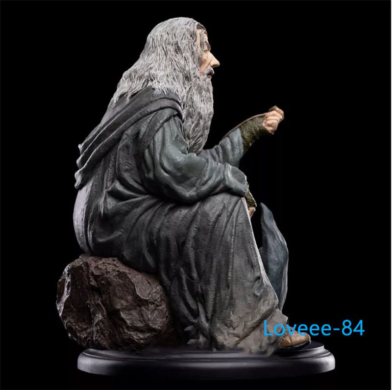 Weta Hobbit 1/6 Scale Lord Of The Rings Gandalf Statue Sitting Model ...