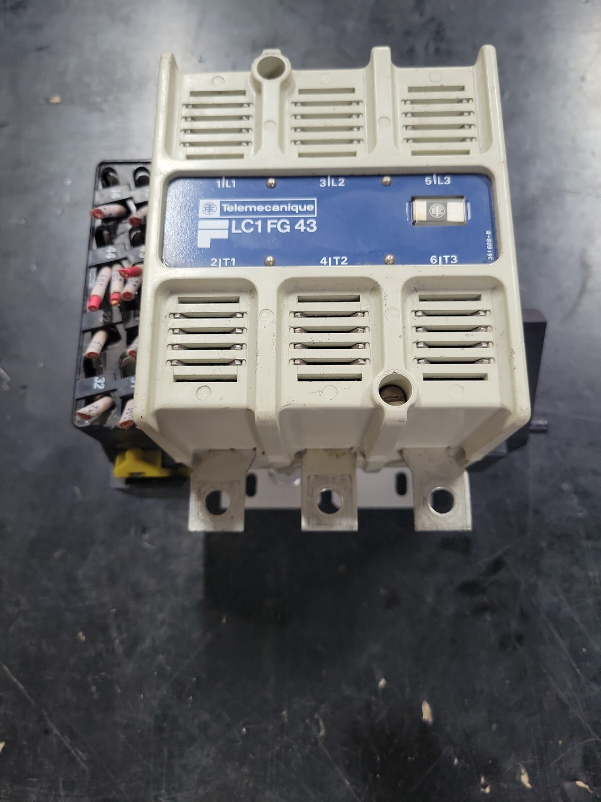 1- Telemecanique LC1FG43 Contactor 3 Pole 185 Amp 600 V 150 HP 3PH ...