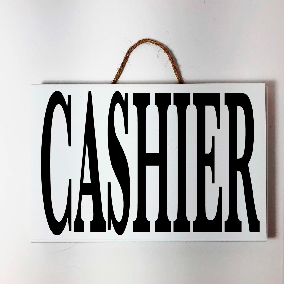 Cashier Sign