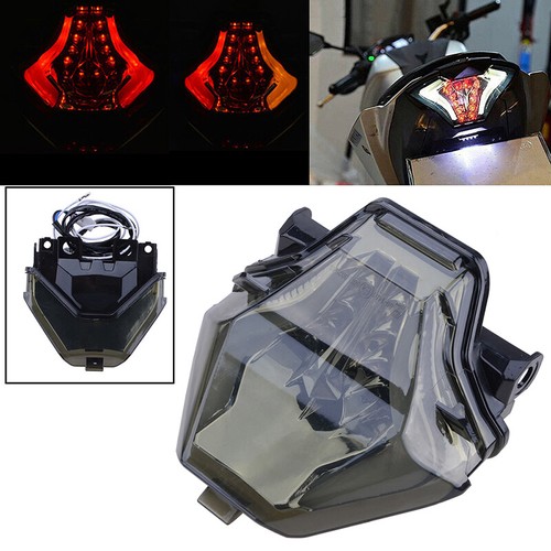 Motorcycle Integrated LED Tail Light Turn Signal Brake Lamp For YAMAHA ...