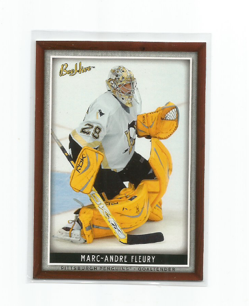 MARC-ANDRE FLEURY (Pittsburgh Penguins) 2006-07 UPPER DECK BEE HIVE ...