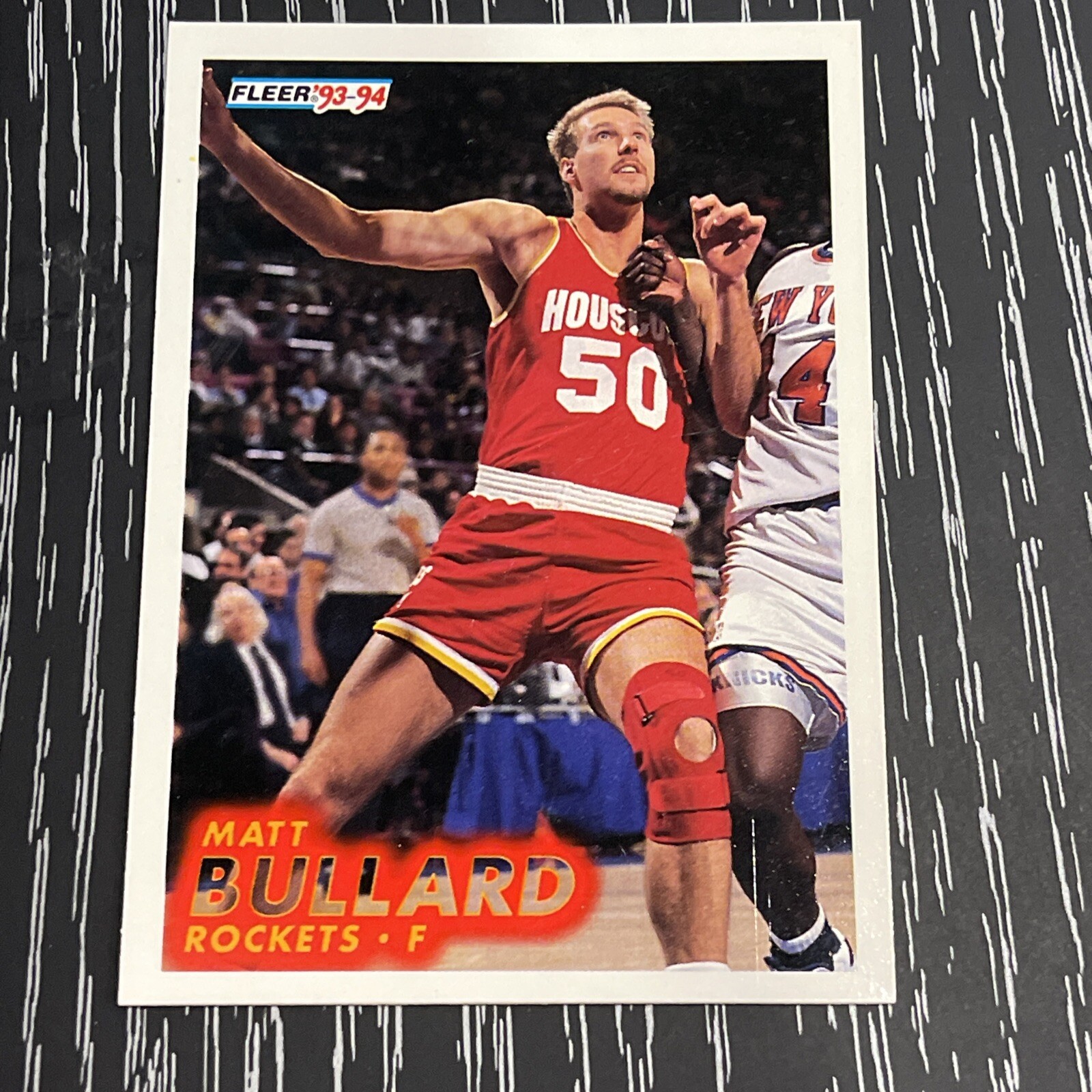 1993-94 Fleer Houston Rockets Basketball Card #75 Matt Bullard | eBay
