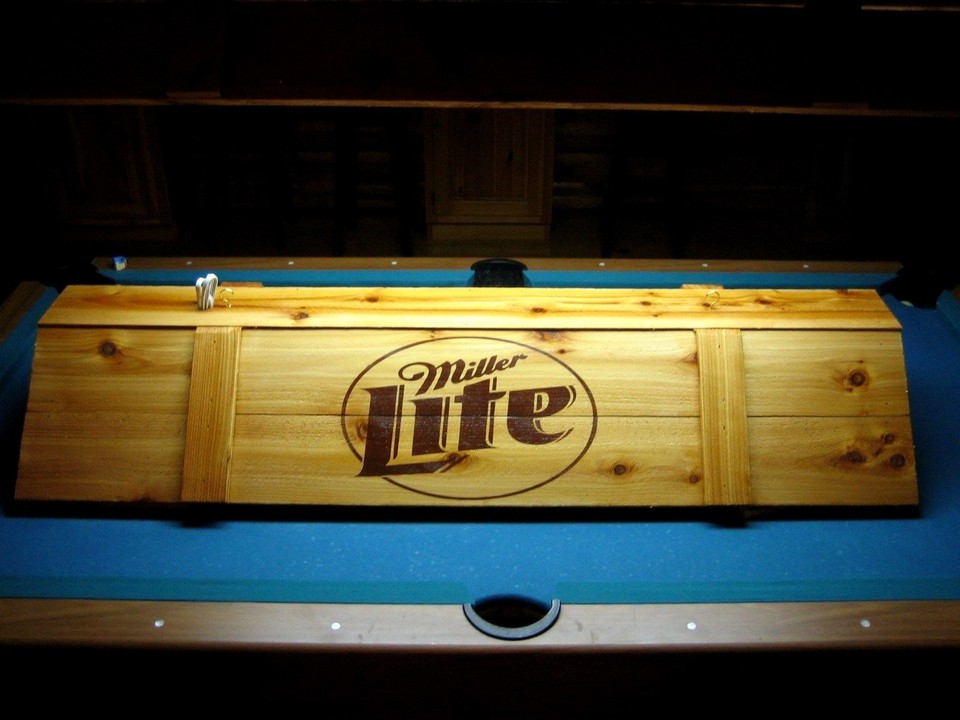 New Pool Table Light Miller Lite - Billiards Poker Mancave Game room ...