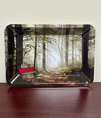 Raw Tray Forest Design Mini Paper Task Tray 7x5 Metal Tray | eBay