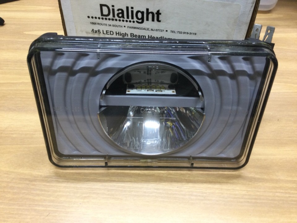 Dialight HLB424CB12 4X6 LED High Beam Headlight Gillig MCI Bus Motor ...