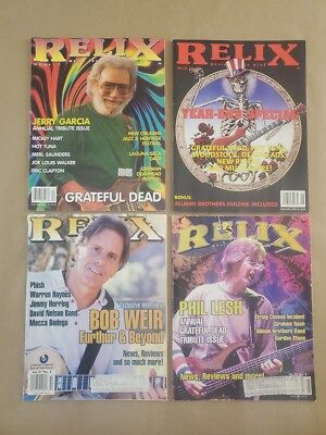 Relix Magazine 1994 Greatful Dead Jerry Garcia Bob Weir Phil Lesh ...