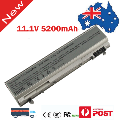 Battery for Dell Latitude E6400 E6410 E6500 E6510 M2400 M4400 M4500 ...