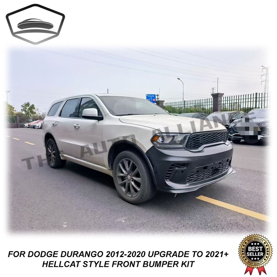 For 2014-2020 Dodge Durango Up to 2021+ SRT Style Front Bumper ...