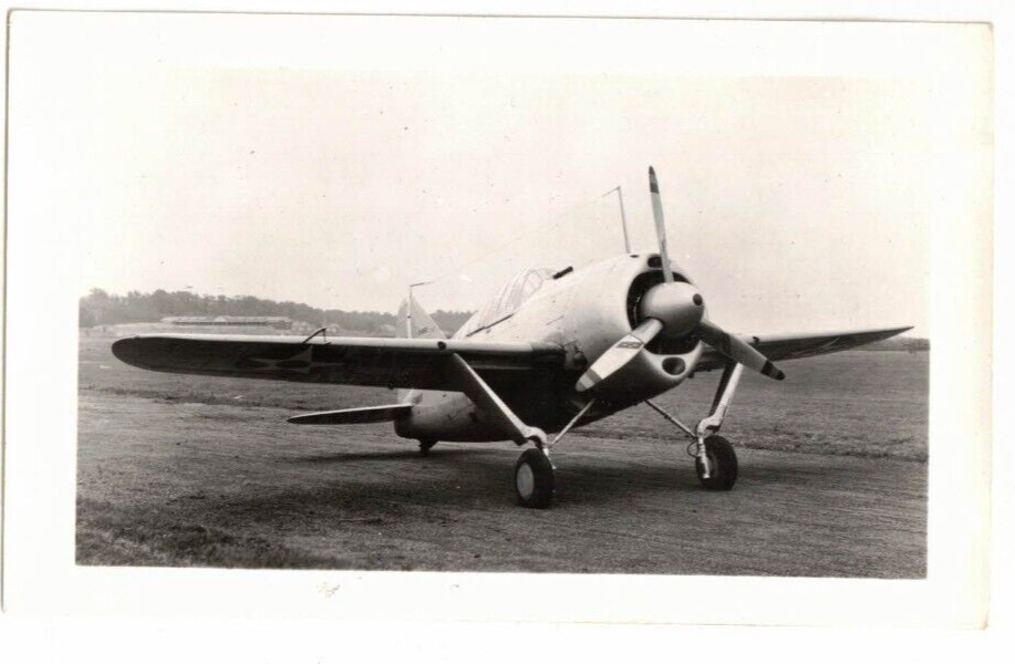 1989 Photograph – US Navy Brewster XF2A-2 Airplane - #0457 - 4.5” x 2. ...
