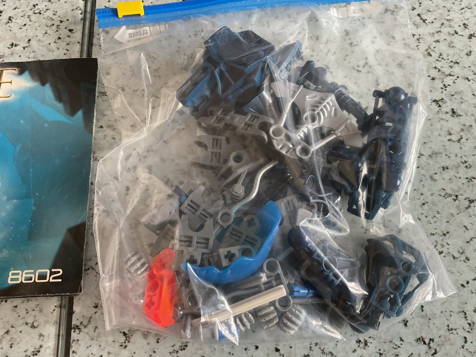 8602 LEGO Bionicle Toa Metru Nokama Vintage 2004 100% Complete ...