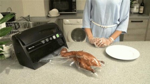 Household Vacuum Packaging Sealing Machine Dry/Wet/Powder Food Sealer ...