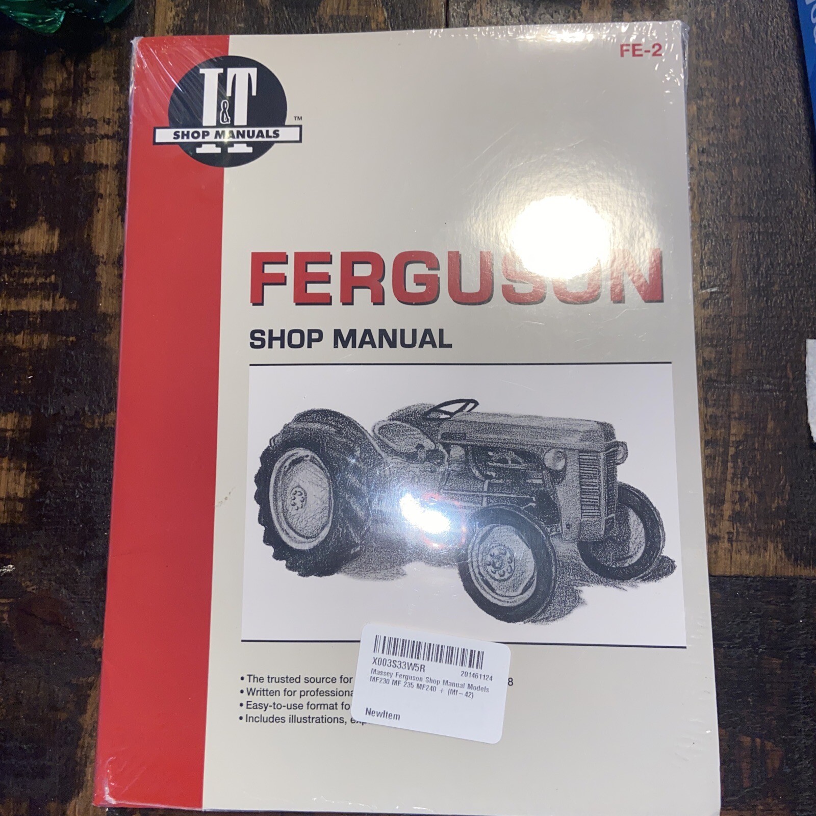 Ferguson Shop Manual: Models Te20, To20, To30 (I and T Shop Service) by ...