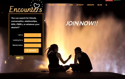 Social, Dating, Membership Website (With 1,200+ member profiles ...