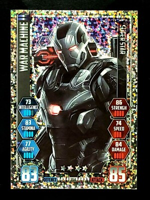 2021 Topps Marvel Hero Attax - TCG - WAR MACHINE - Holofoil - Holo ...
