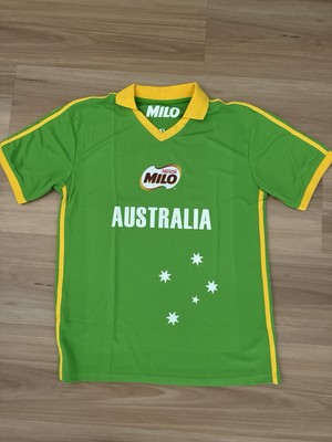 Cricket Australia Jersey Milo Sponsor Size XL | eBay Australia