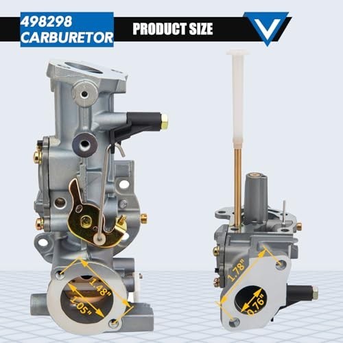 Carburetor 498298 for Briggs & Stratton Small Engine + Tune-Up Kit, 5HP ...