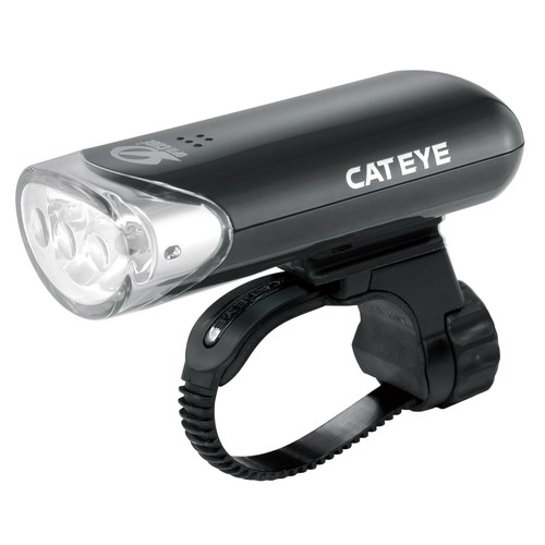 Cateye Front Cycle Light EL-135 3 LED Mountain Bike Road Gravel ...