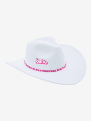 Barbie Hot Topic White Cowboy Hat SOMBRERO One Size Fits Most | eBay