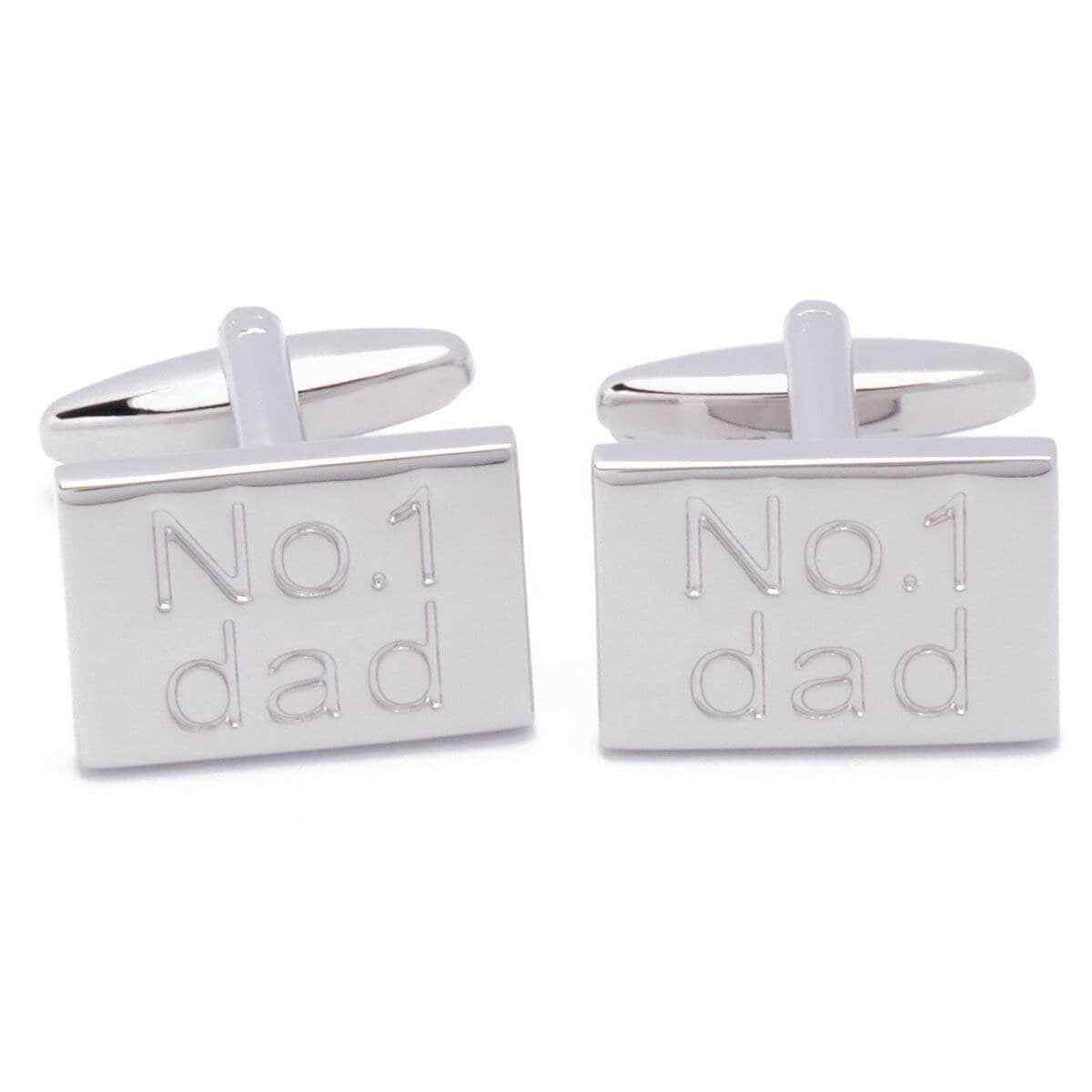 Cufflinks - No. One Dad Father's Day Number 1 Dad | eBay
