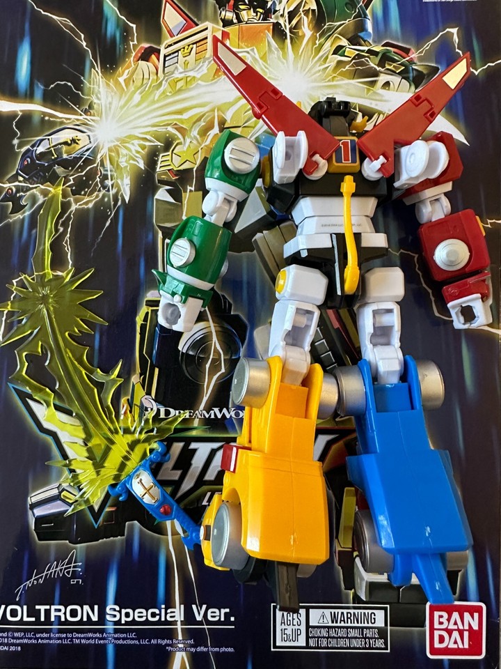 Bandai Super Mini pla Voltron 2018 SDCC Comic Con Special with Blazing ...