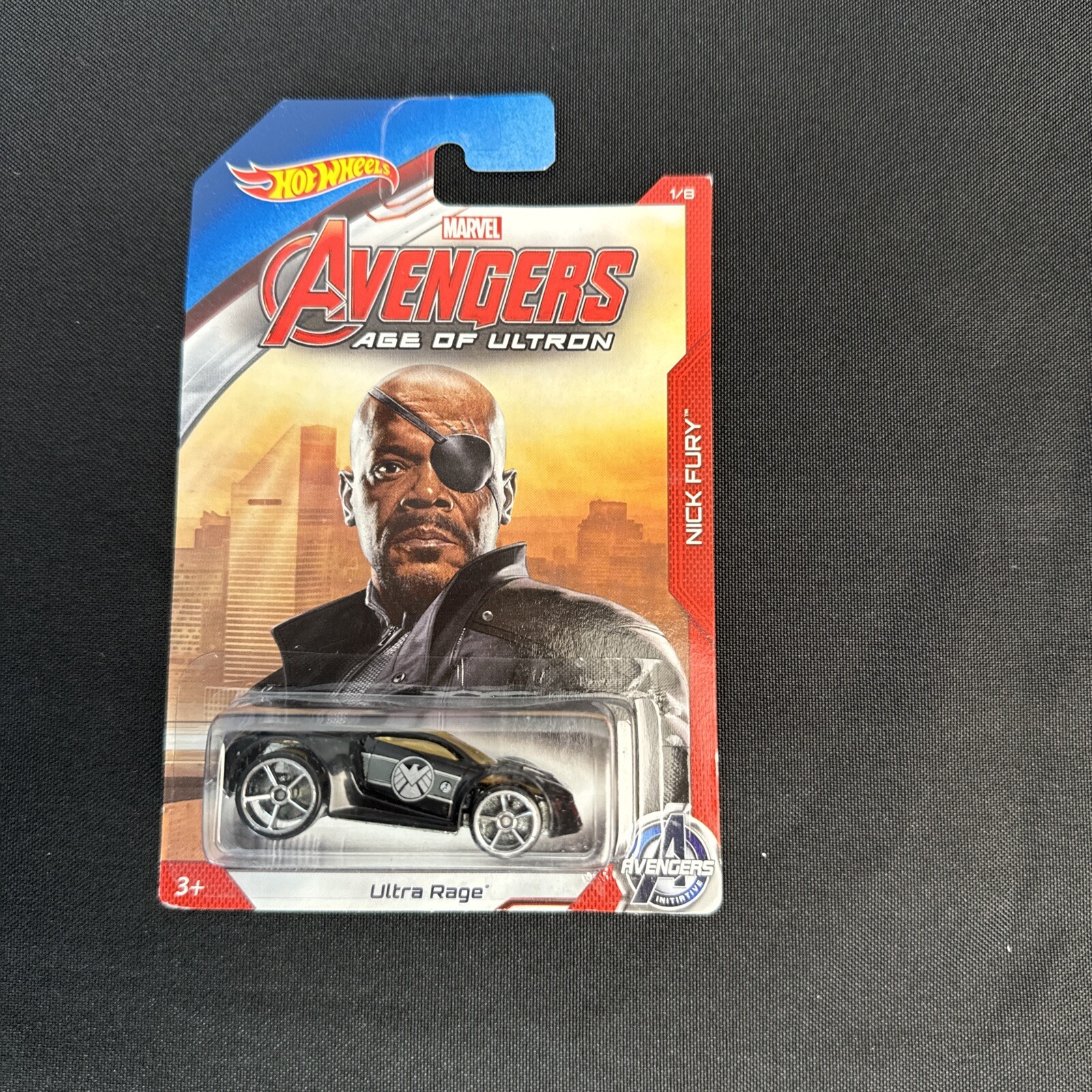 Hot Wheels 2015 Ultra Rage #1 Nick Fury Marvel Avengers | eBay