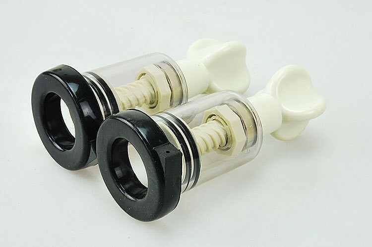 E-Stim Shock Nipple Suction Pump Breast Stimulation Enlarger ...