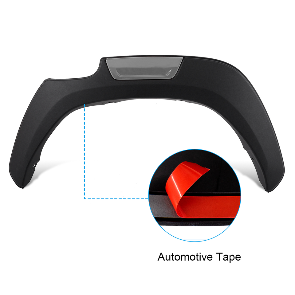 Matte Wheel Arch Set Fender Flares for Toyota Hilux MK8 MK9 2015-2023 ...