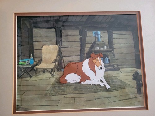 Vintage Lassie Cartoon Original Handpainted Production Cell Royal ...