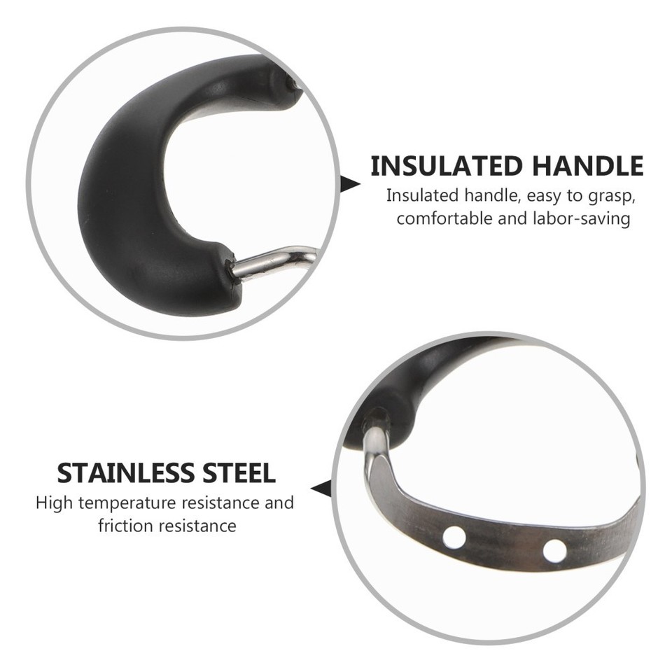 4 Pcs Stainless Steel Pot Ears Kitchen Replacement Handles Side ...